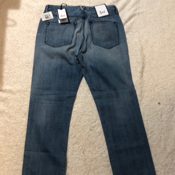 3x1 | Jeans | Nwt 3x High Waist W3 Distressed Crop Skinny Jeans | Poshmark